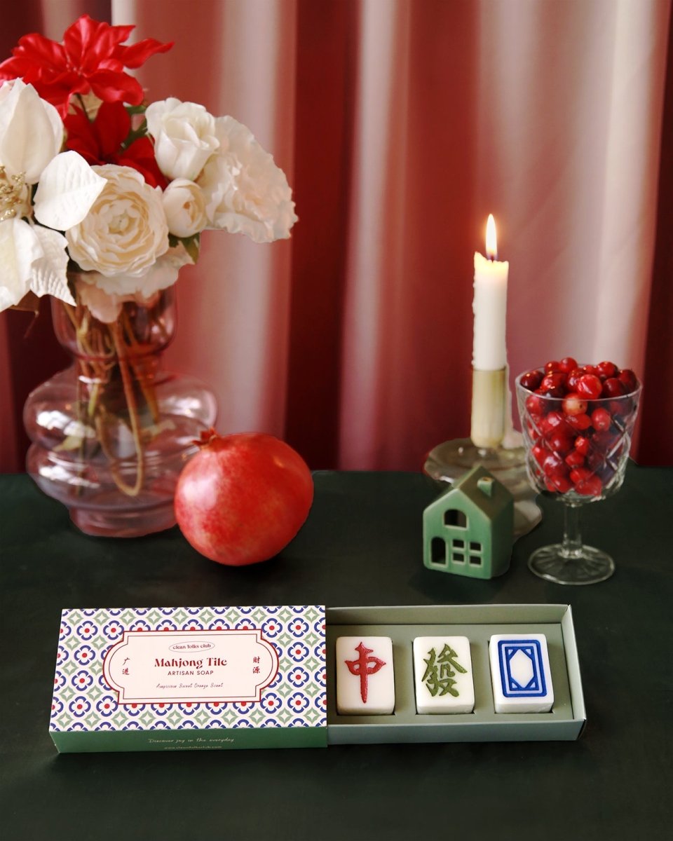 Mahjong Soap Tiles Gift Set